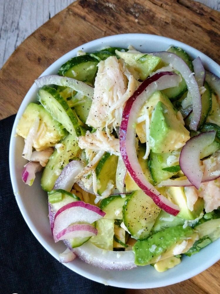 Avocado Chicken Salad