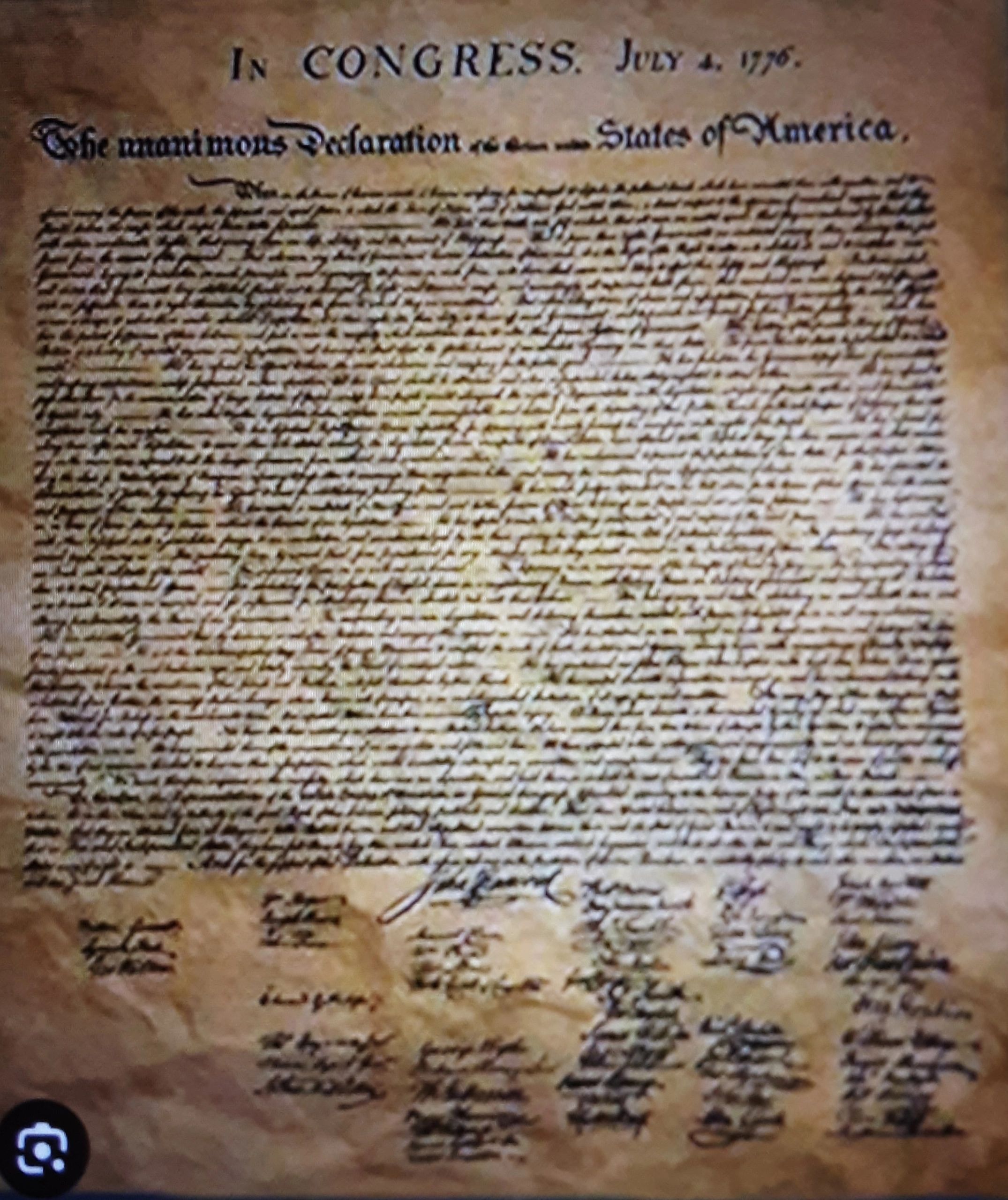 Elect a Senator who will uphold the Declaration of Independence