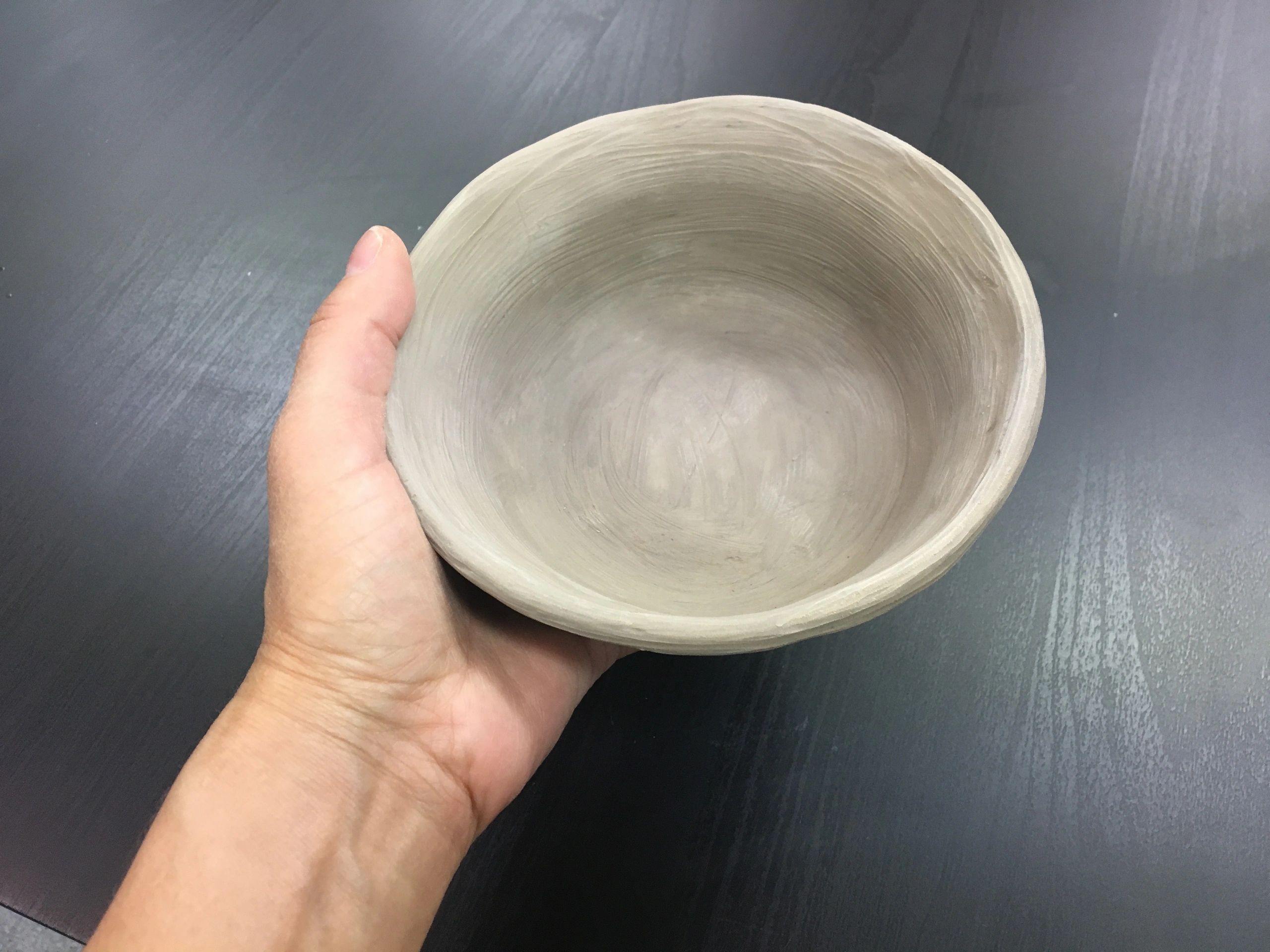 Clay Bowl--Hand Building