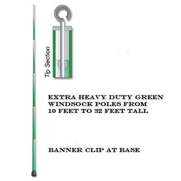 Heavy Duty Windsock Poles - Orenco Flags | Orenco Flags