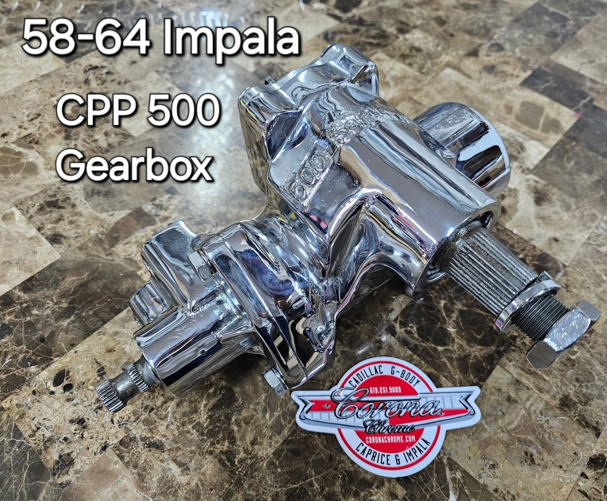 CPP 500 Gear Box (Power Steering Upgrade) - 58-64 Impala