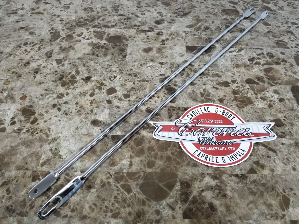 Radiator Support Rods - Cadillac/Caprice