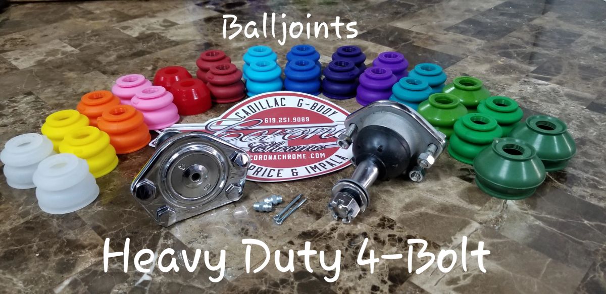 4 Bolt - Upper Ball Joints