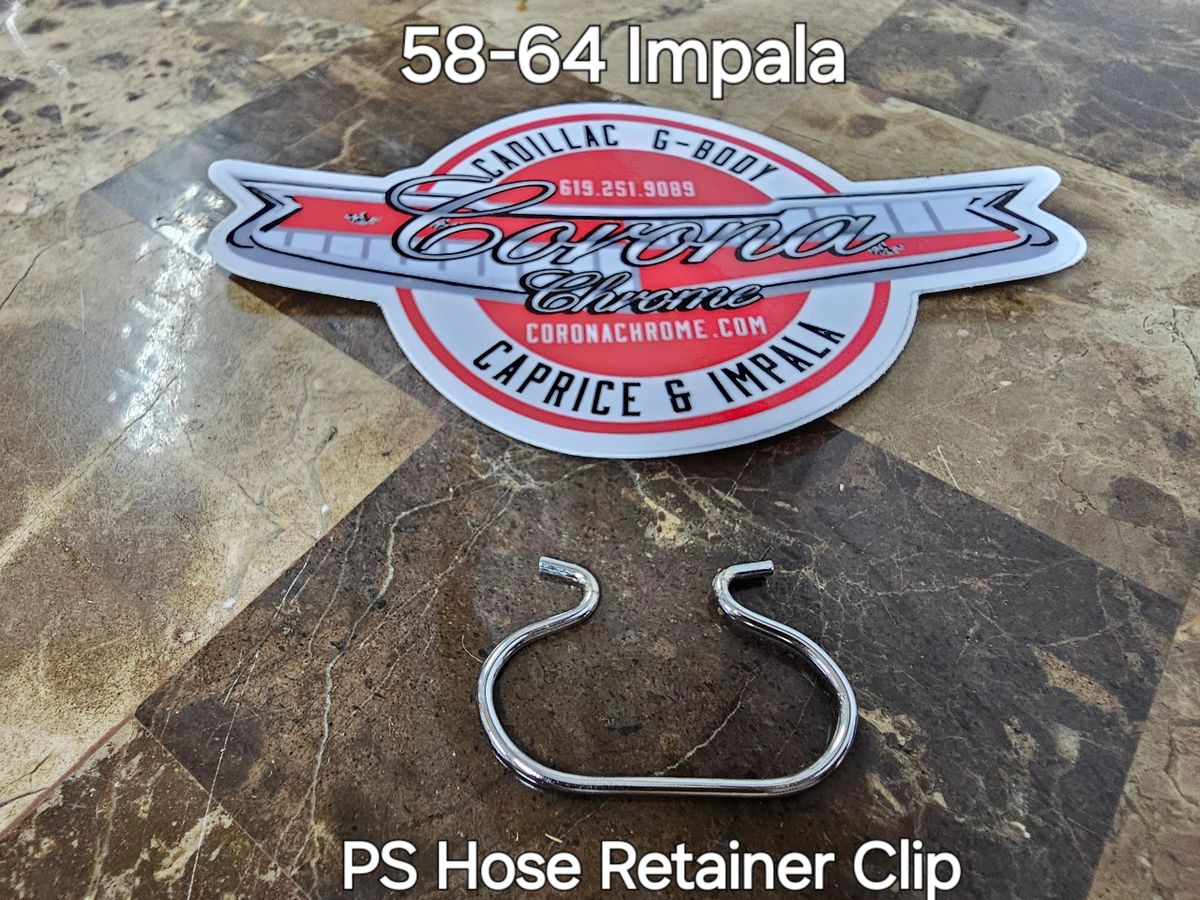 Power Steering Hose Retainer Clip - 58-64