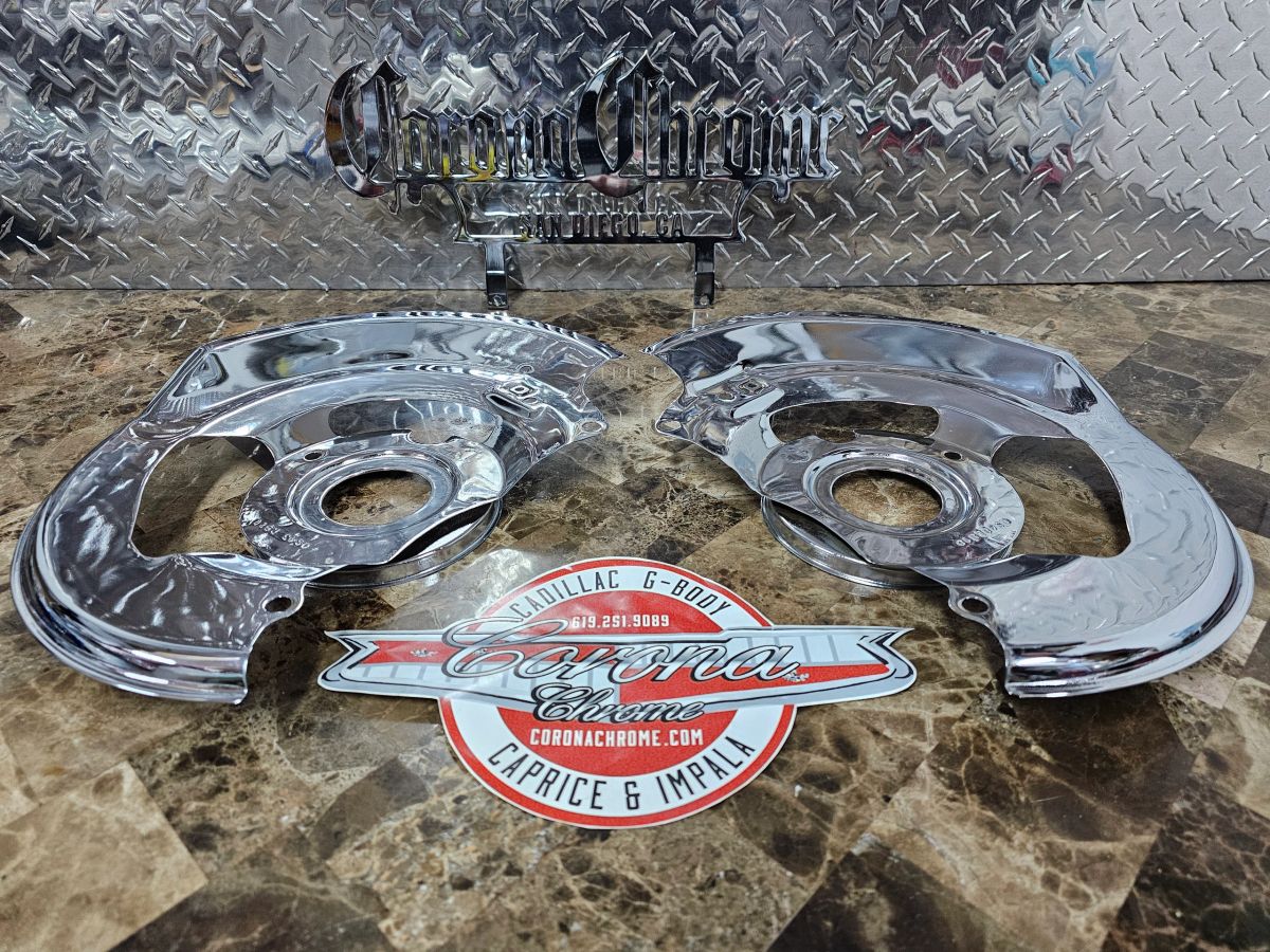 Front Dust Shields- Cadillac
