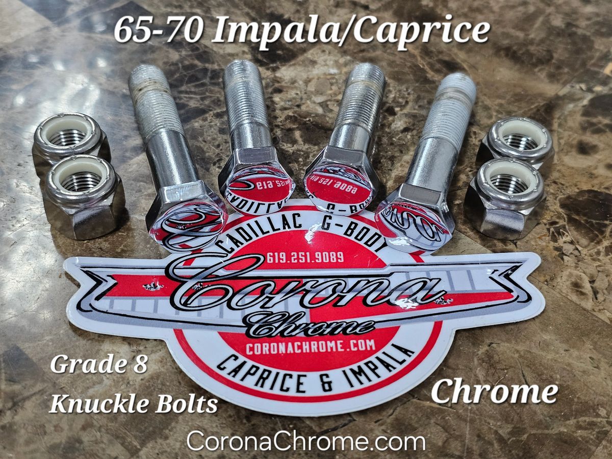 Spindle Knuckle Bolts- 65-70 Impala/Caprice