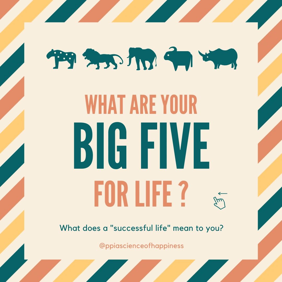 The Ultimate Bucket List: Your Big Five For Life