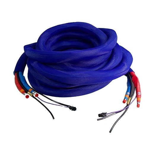 50’ Heated Hose, 3/8" I.D., 3,500 psi, w/ Scuff & T/C Cable