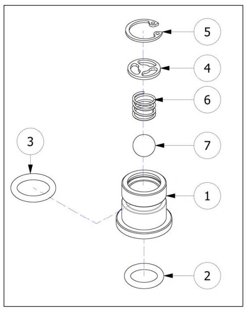 PMC Xtreme® Check Valve O Ring Kit 20 O Rings