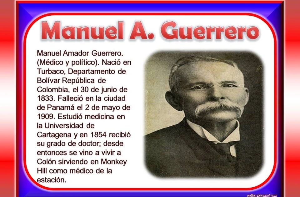 Mayo 2 1909, fallece Amador Guerrero primer presidente de Panamá