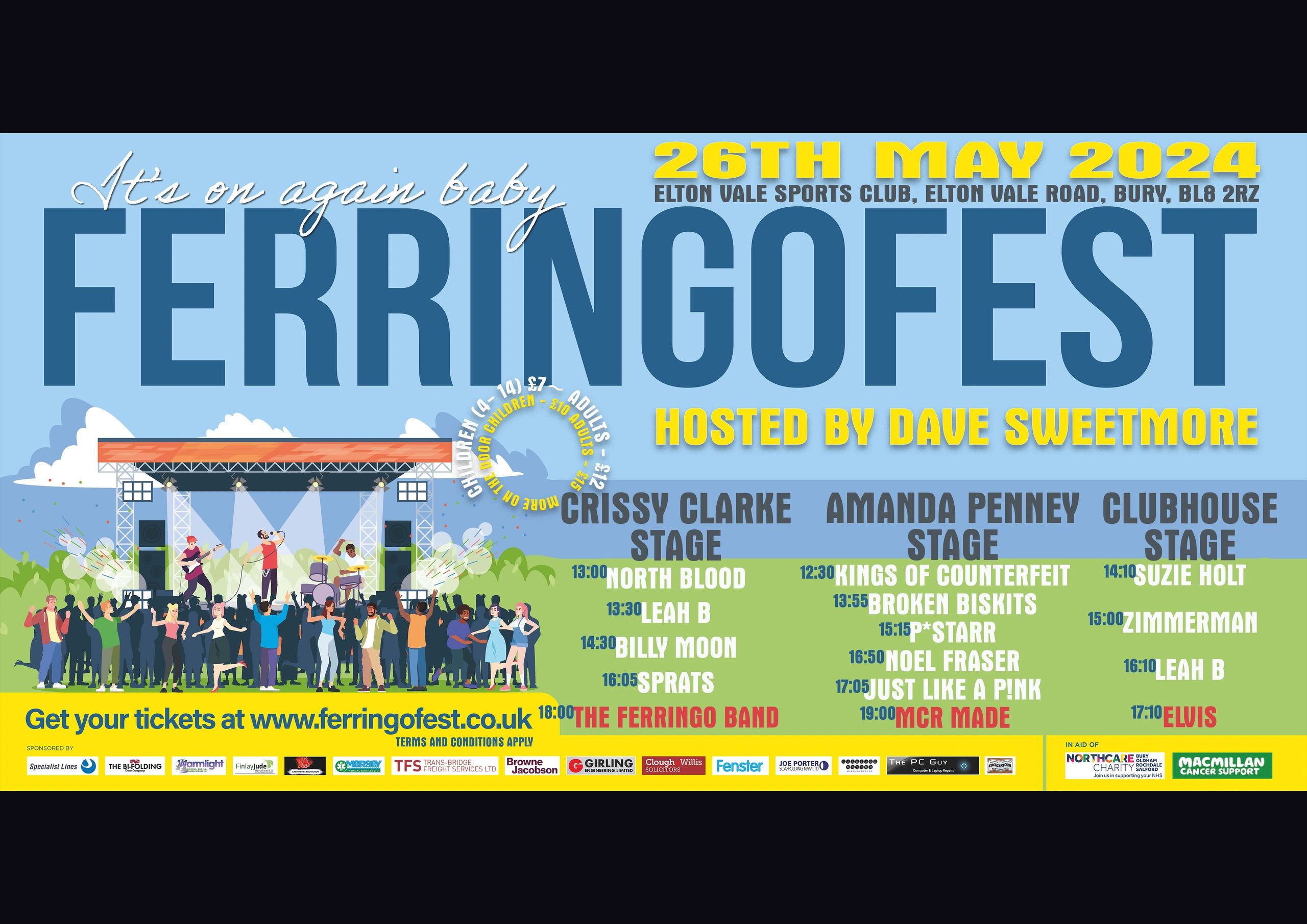 Ferringo Fest - Sunday funday, the day before the bank holiday Monday