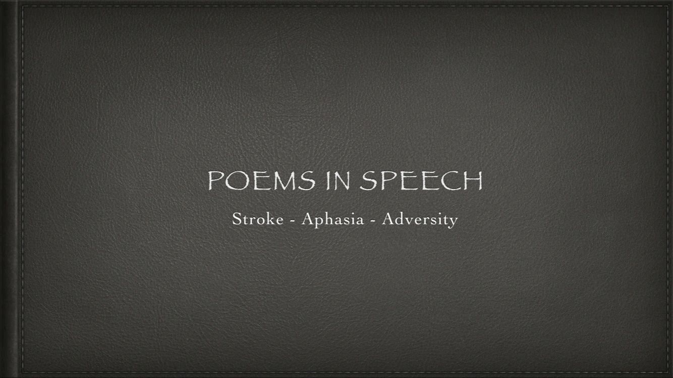 Poems in Speech