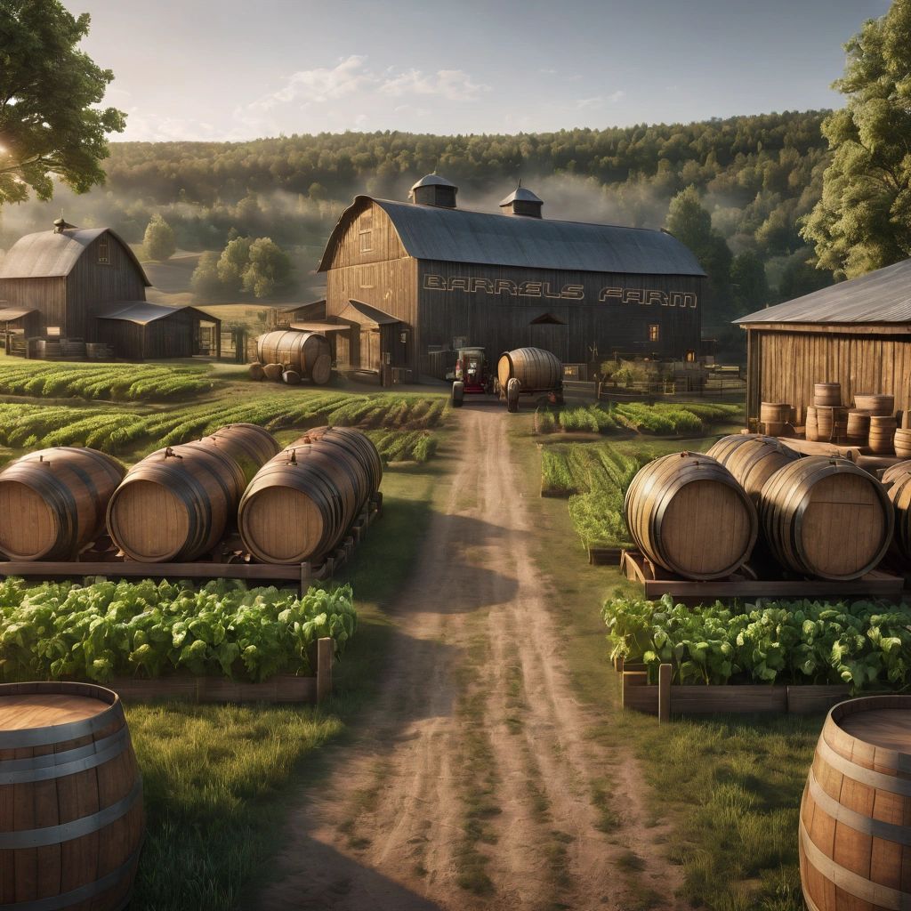 Home | Barrels Farm American White Oak Small Aging Barrels