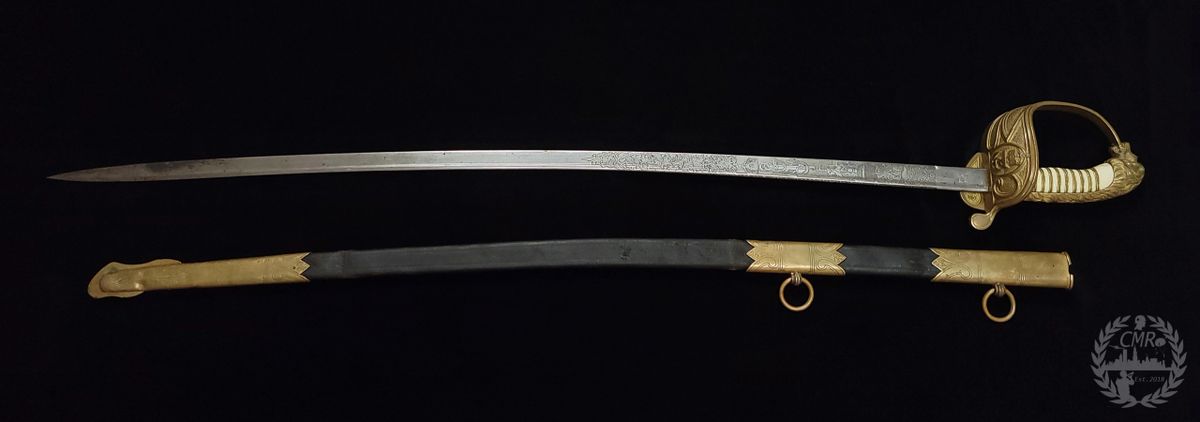 Imperial German Navy Sword with Engraving & Name