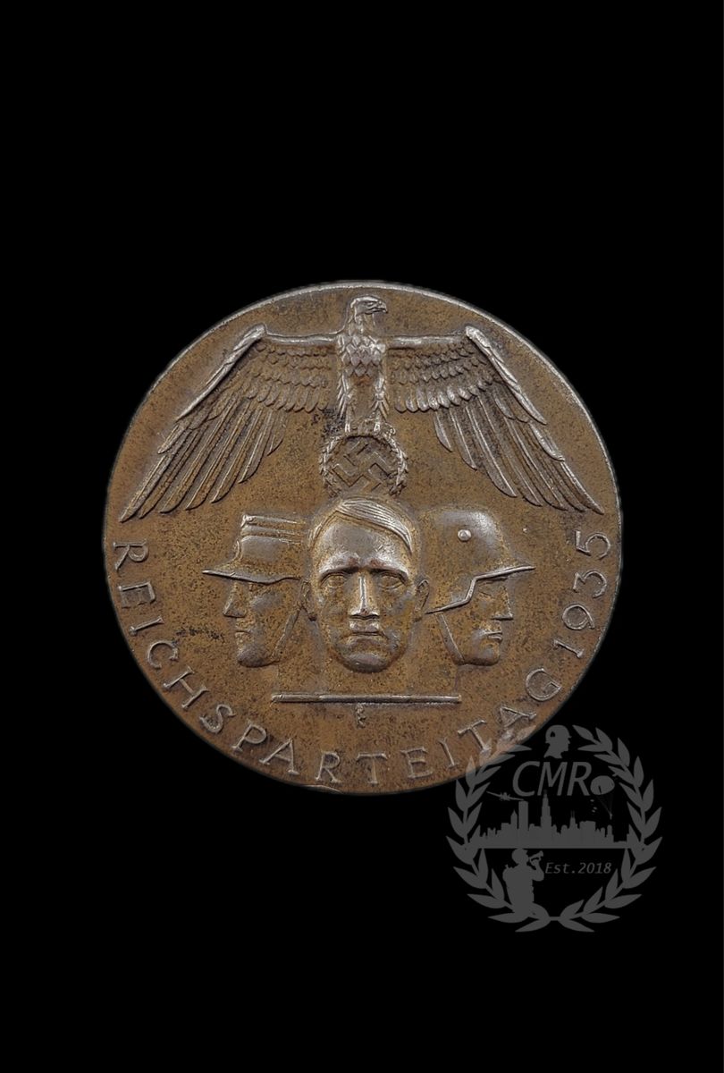 WWII German 1935 Nurnberg Rally Tinnie By Lauer Nurnberg