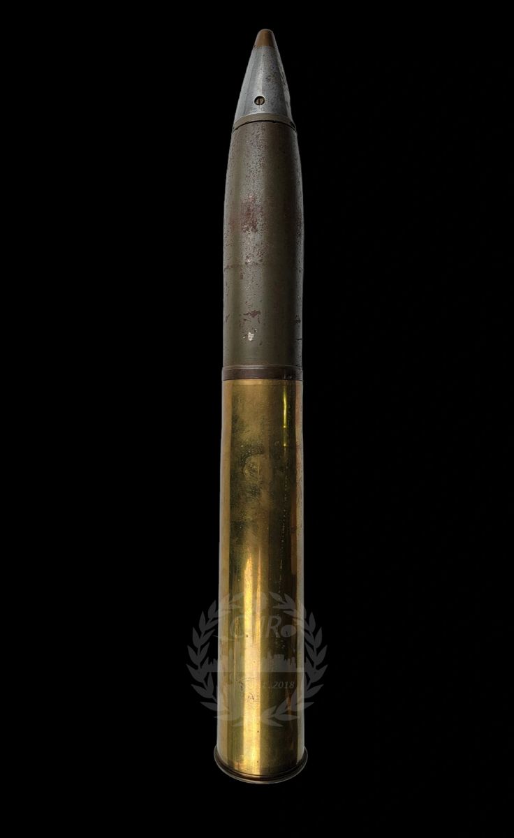 WWII US 1944 M48 75mm Round & Casing