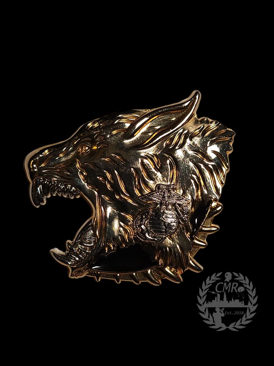 USMC "Wolfpack Nation" Challenge Coin