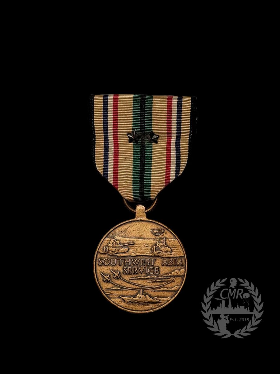 Gulf War Campaign Medal 2 Stars