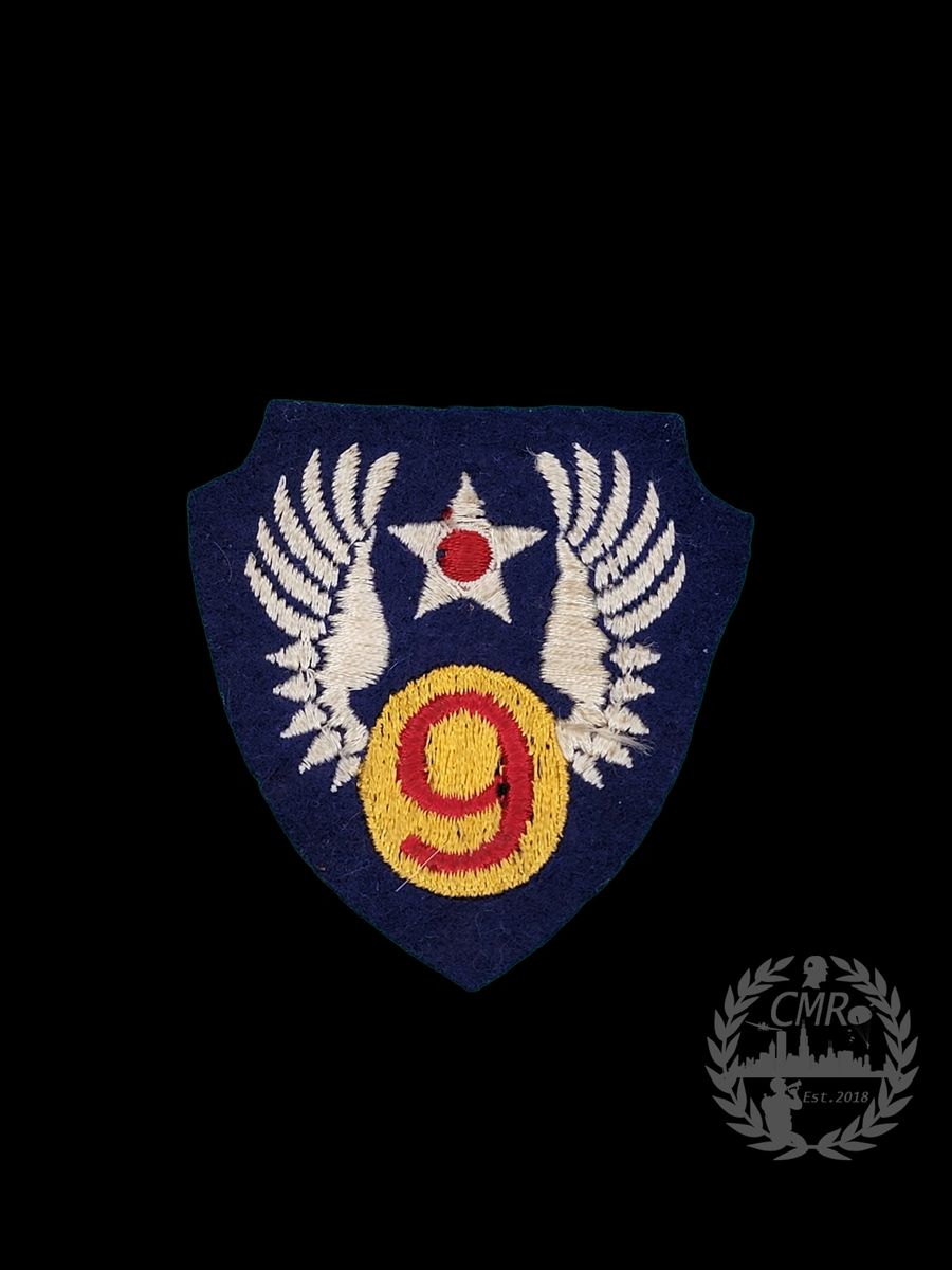 Felt British Made 9th Air Force Patch