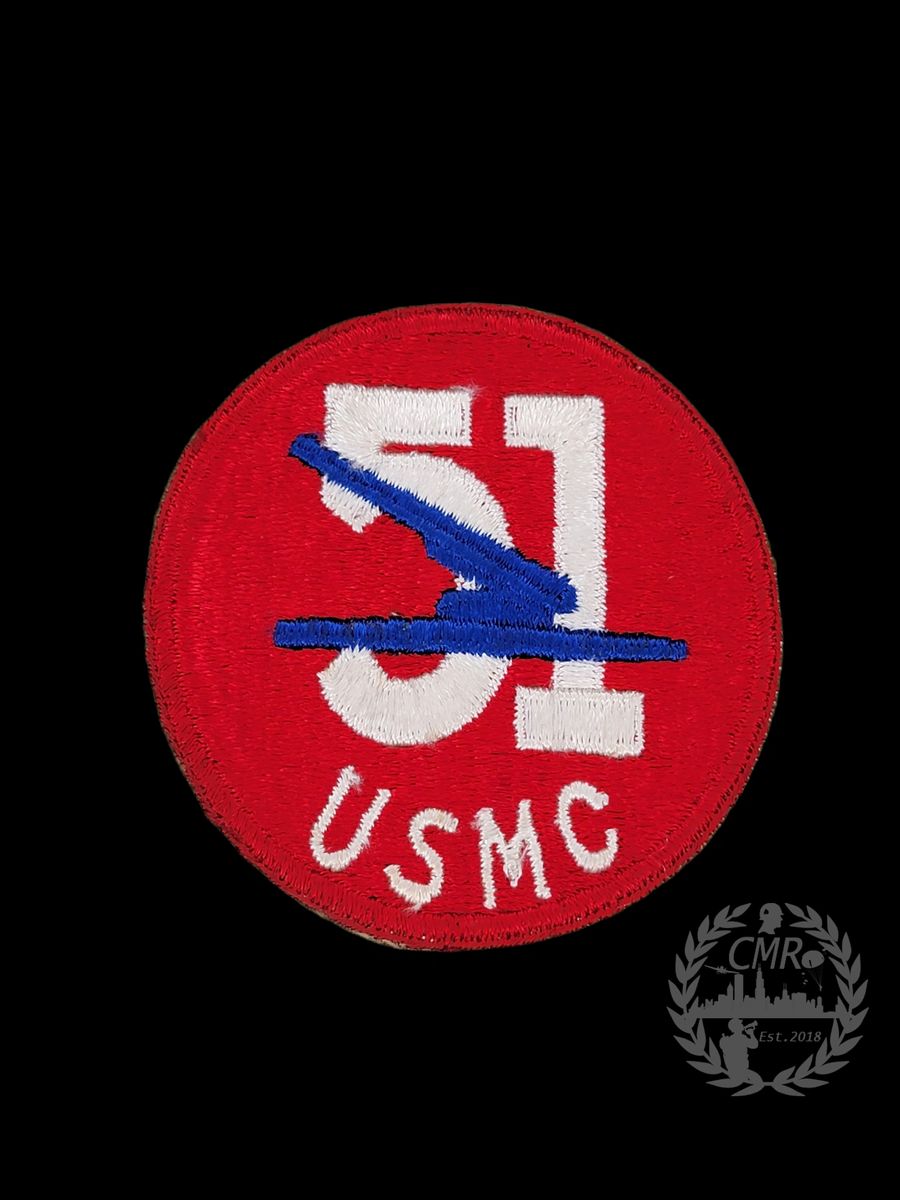 WWII Marines 51st Defense Battalion Patch