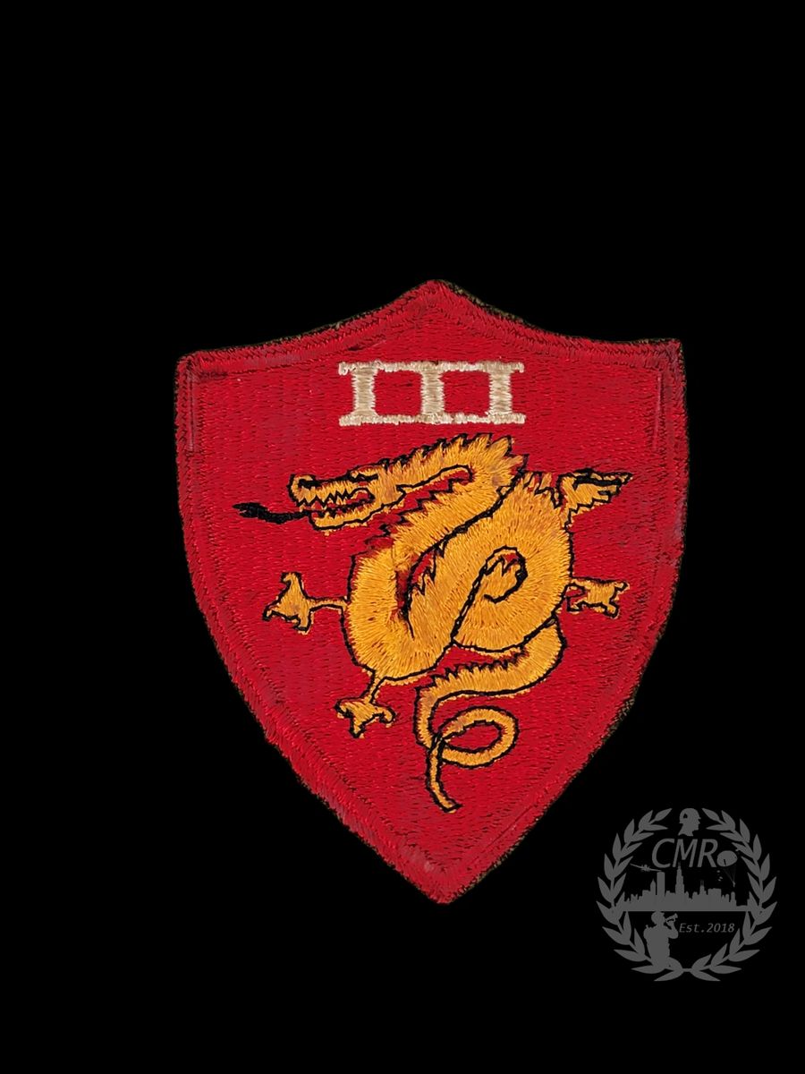 WWII Marine 3rd Corps Patch