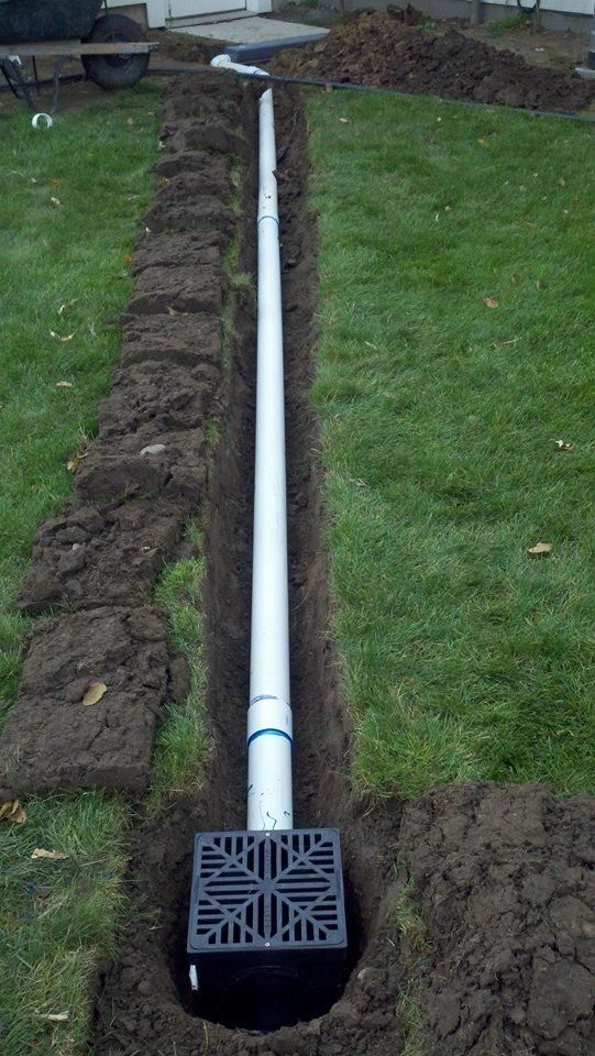 Mode Yard Drainage Systems - Water Drainage - Bay City, Michigan