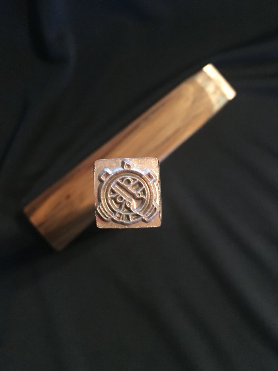 M1 Carbine Winchester Crossed Cannon Cartouche Stock Stamp