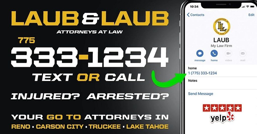 Reno Criminal Law Attorney, DUI,DWI, Felony Arrest