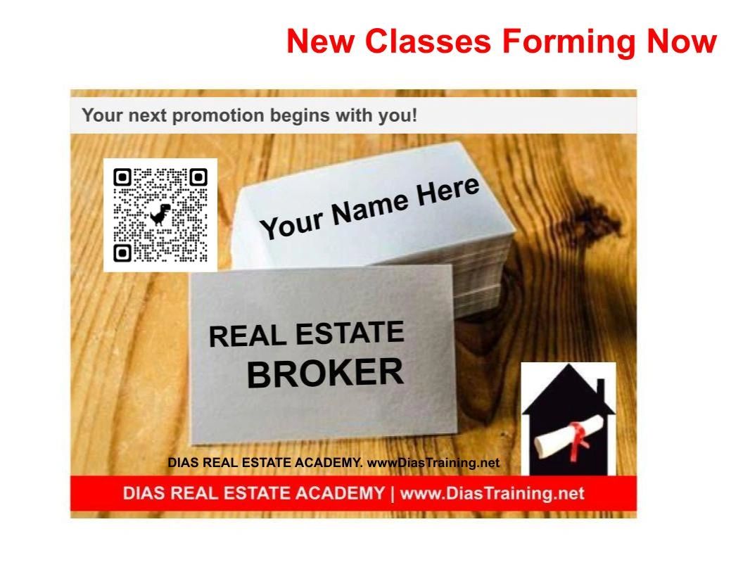 [T1] Broker Pre-Licensing Trimester 1* (3 Weeks)