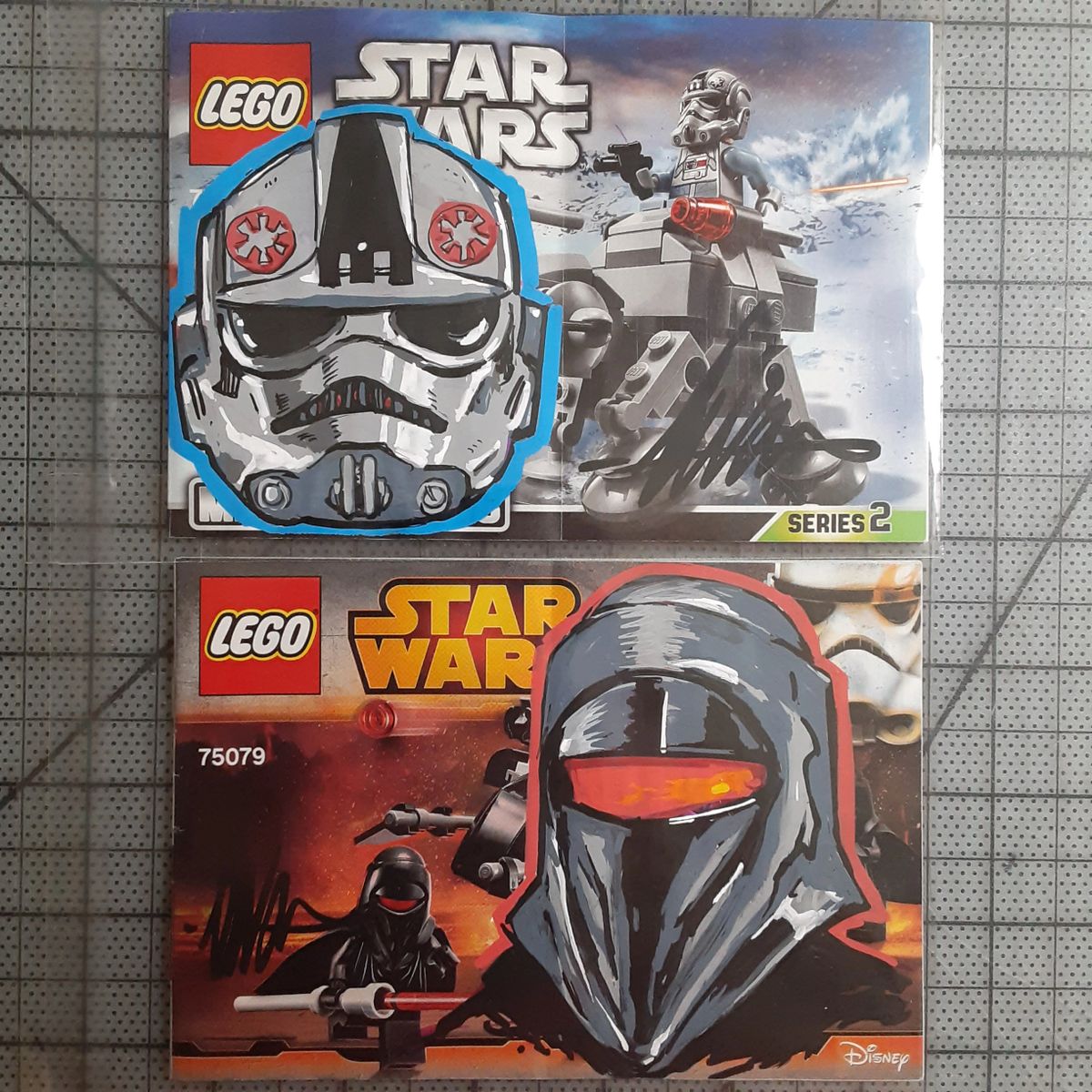 Lego Star Wars head