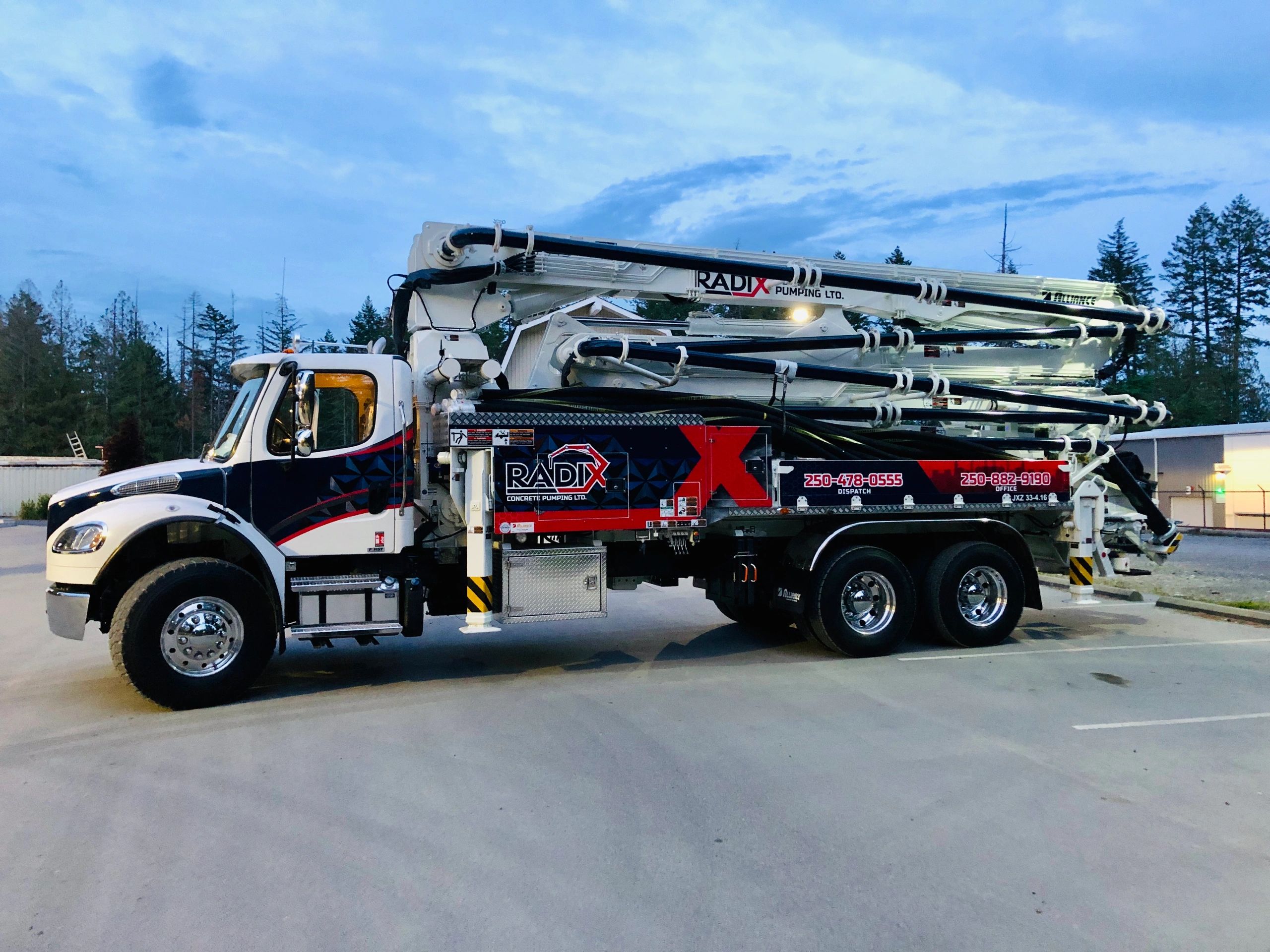 Radix Concrete Pumping Ltd. - Home