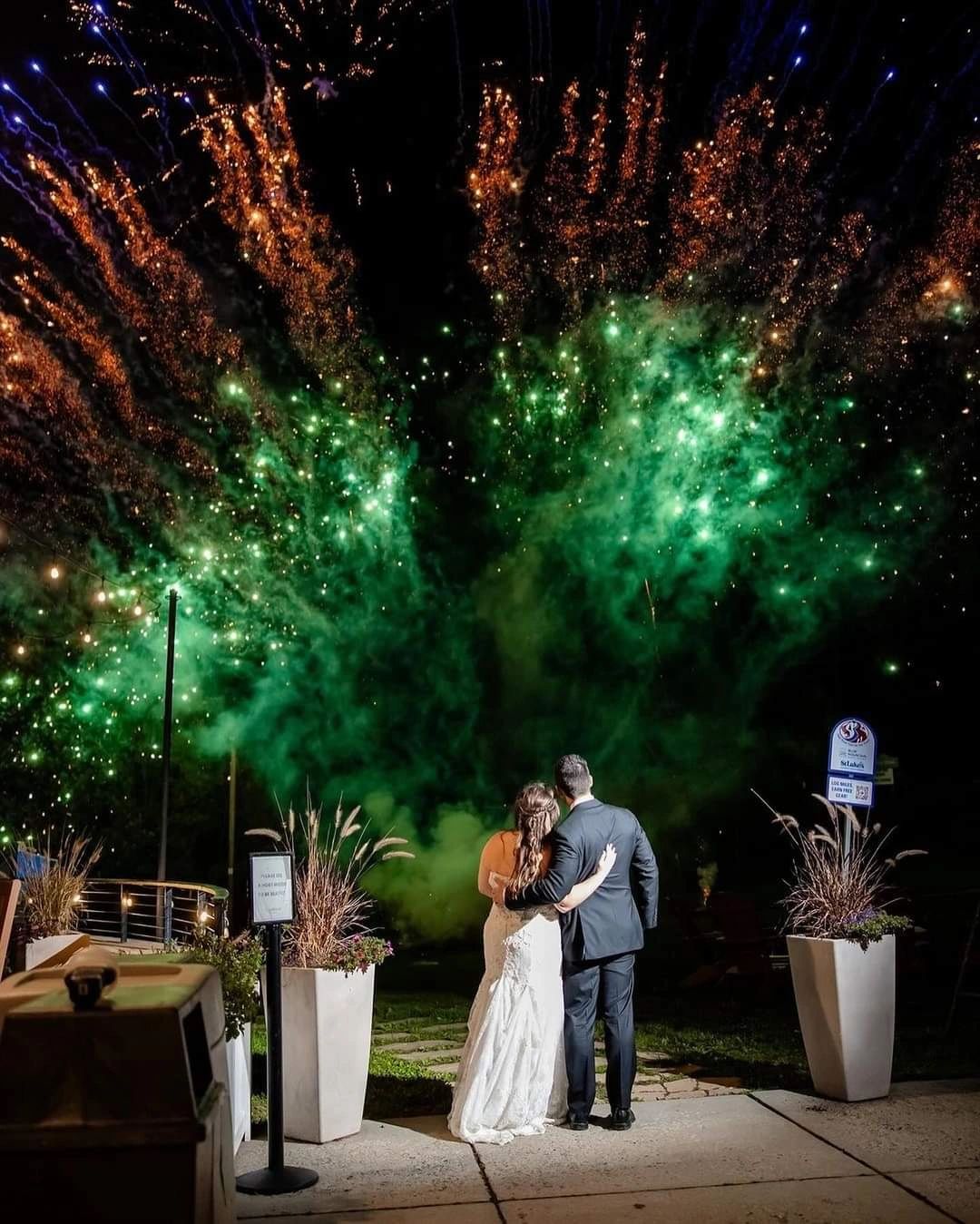Stunning Wedding Fireworks & Custom Displays - Here Comes The Boom