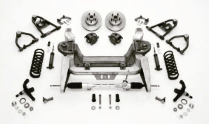 Complete 1949-51 Mercury Front suspension Must II front stub kit