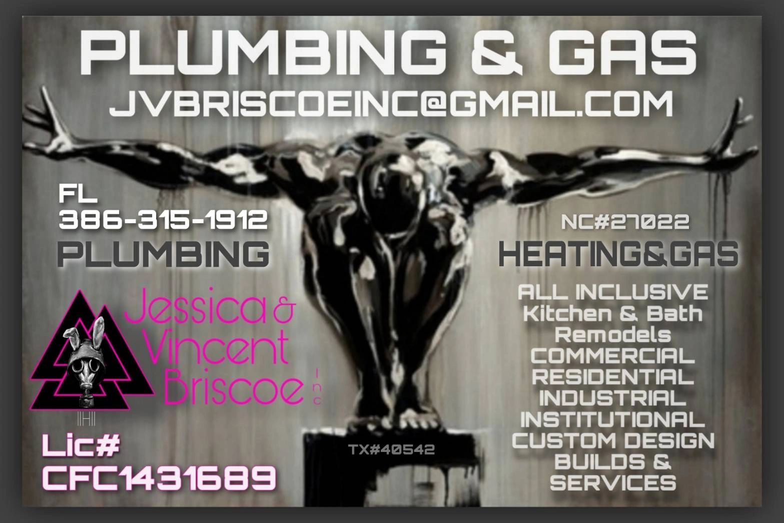 Jessica and Vincent Briscoe Inc - Plumbing, Water Heaters