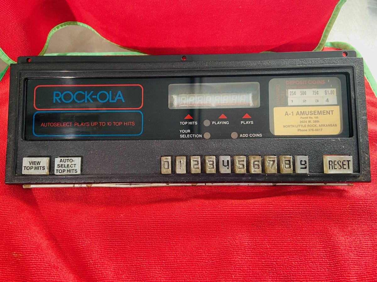 Rock Ola Keyboard Display model 490 - 1