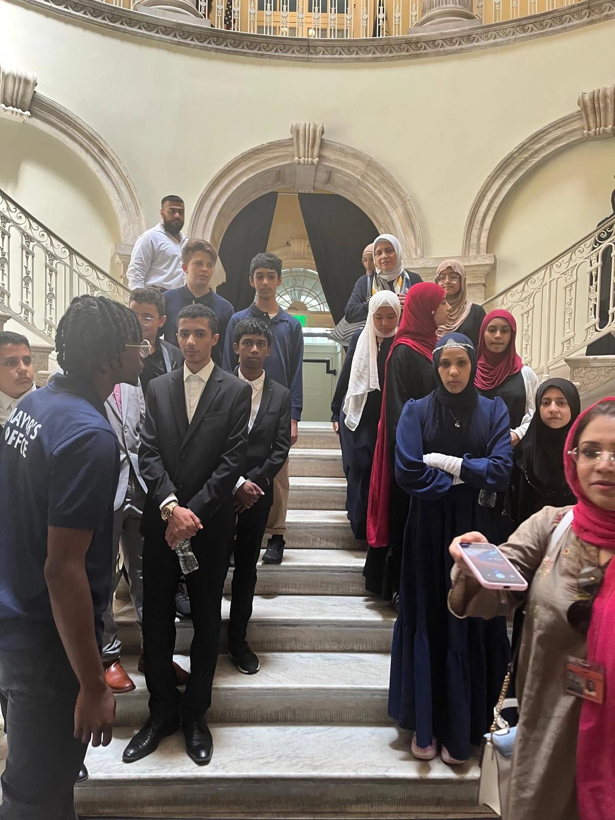 7th and 8th Grade Trip to City Hall