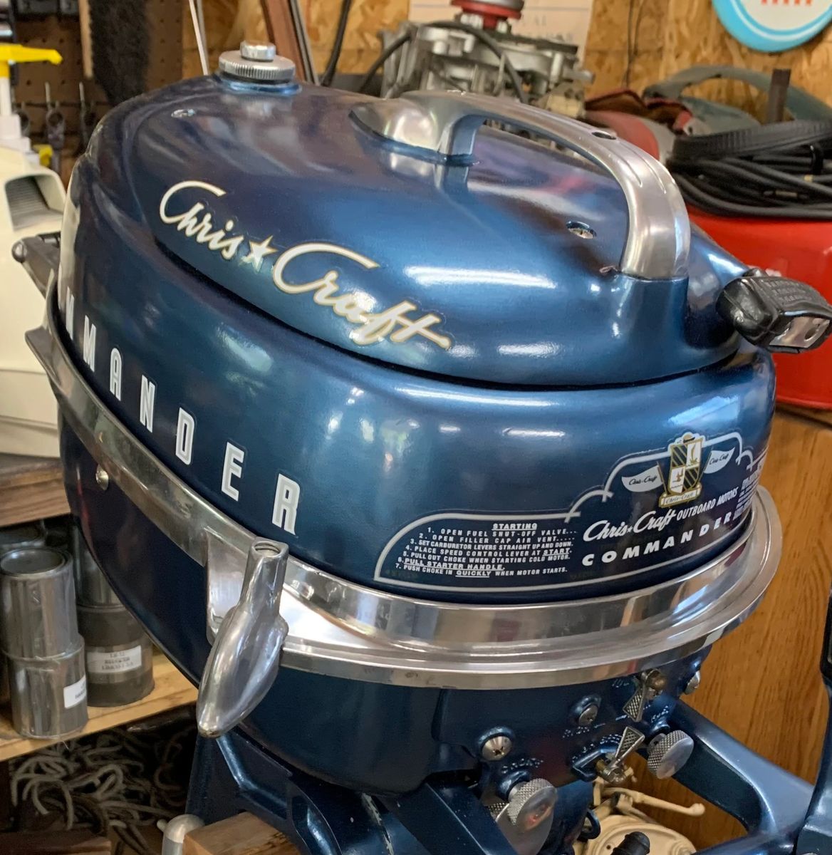 Chris-Craft Metallic Blue