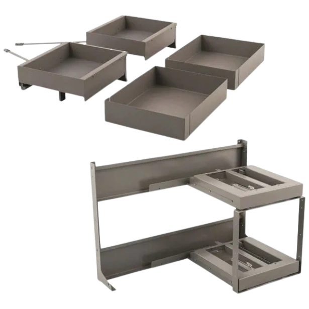NIKPOL VIBO FLY BOX PULL-OUT CORNER SHELVES PACK AP-VIBO075657-VIBO075664