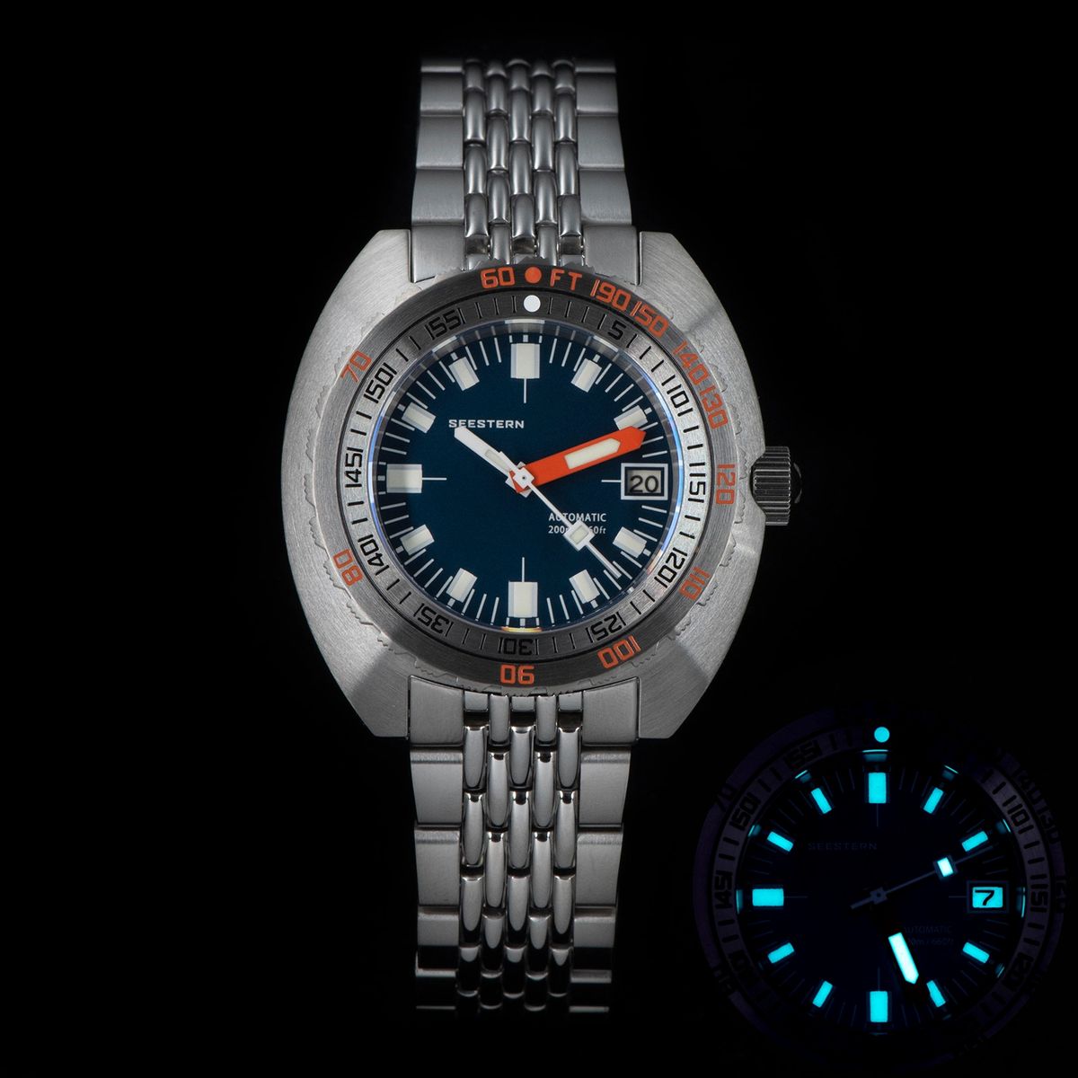 EU STOCK Dark Blue Seestern Sub 300
