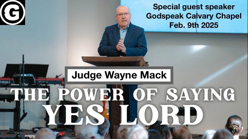 The Power of Saying Yes Lord