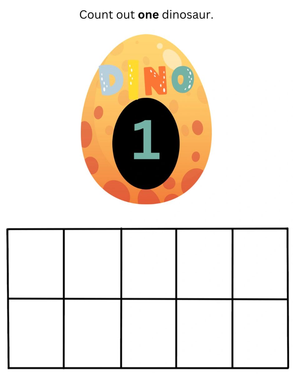 1-10 Dinosaur Mats Digital