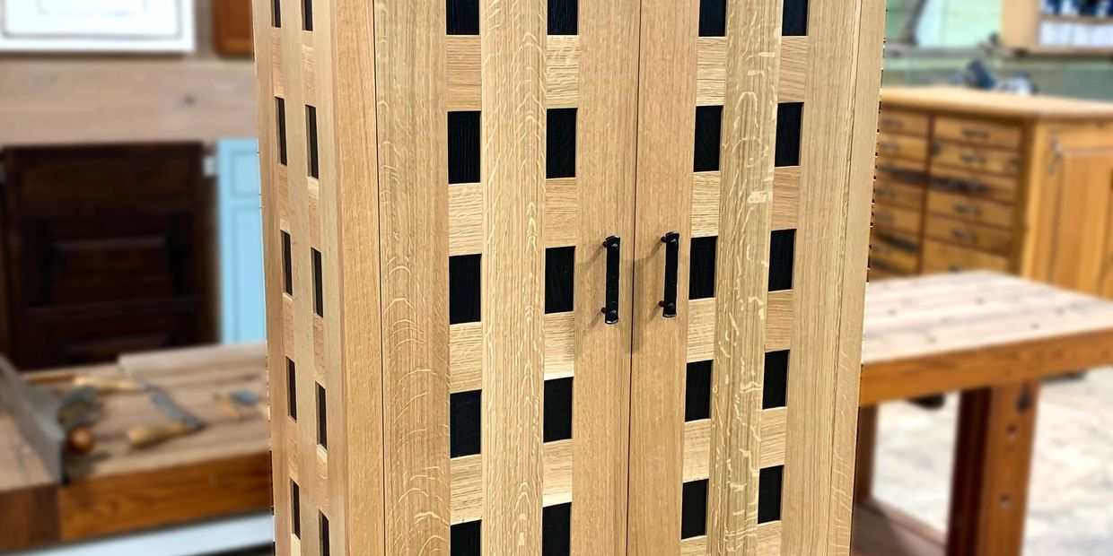 Bourbon Rickhouse Cabinet