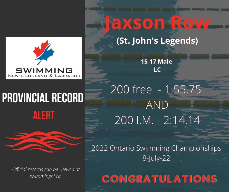 Provincial Record Update