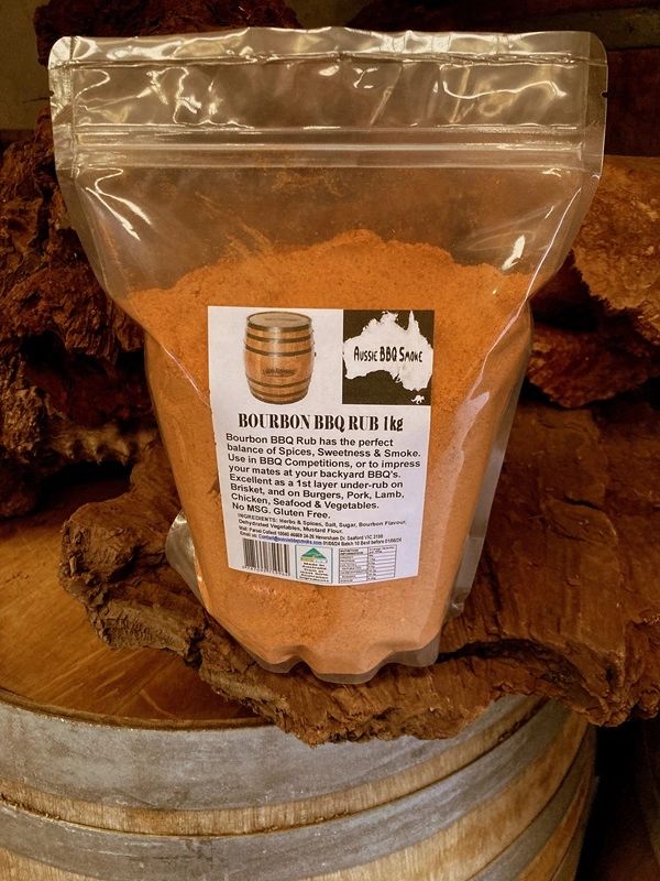 Bourbon BBQ Rub Bulk 1kg Bag!