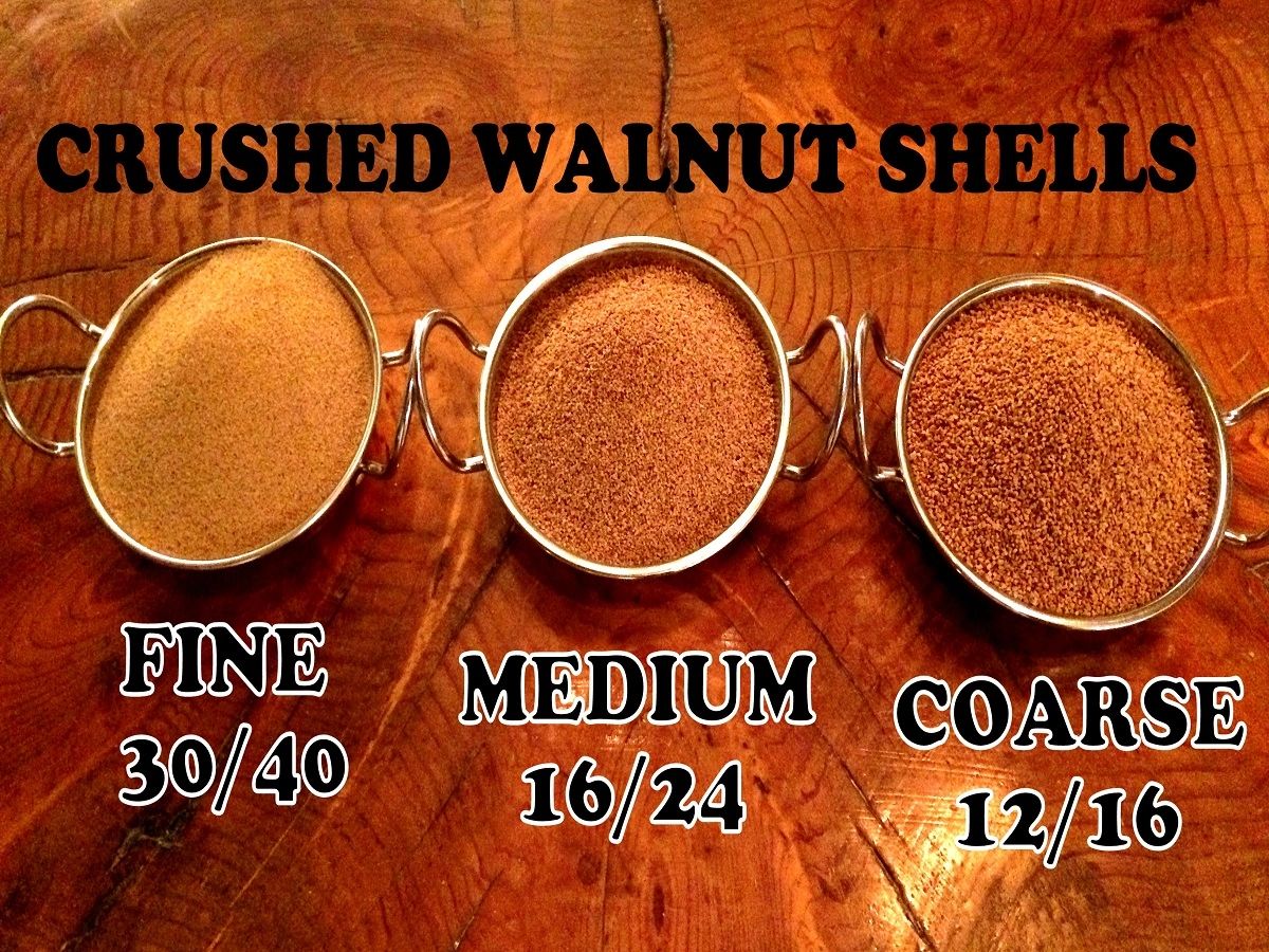 Crushed Walnut Shells