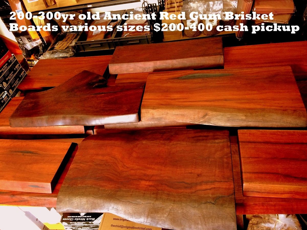 Ancient Redgum Brisket Cutting Boards