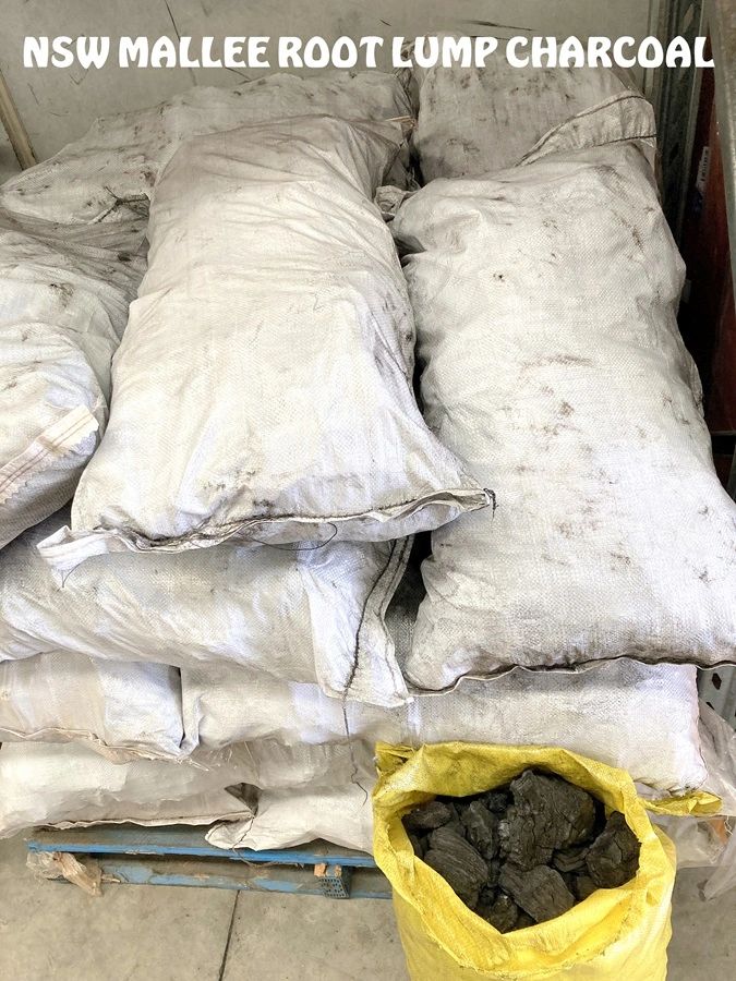 MALLEE ROOT CHARCOAL 20kg Pure AUS BBQ Lump Charcoal. Sent to Metro ...