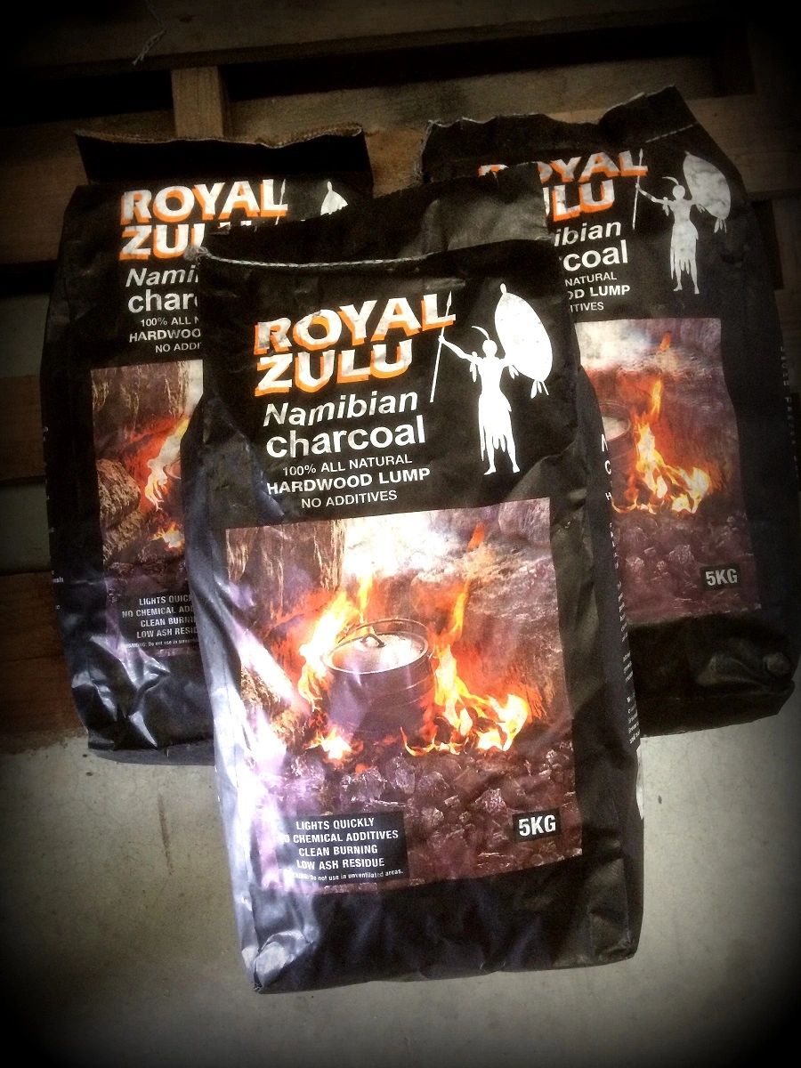 15kg ZULU African Namibian Hardwood HOT Lump Charcoal for your HIBACHI ...