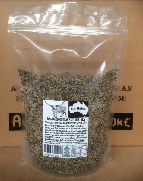 Dalmation Brisket Rub BULK 1kg Bag!
