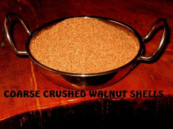 2kg Coarse Crushed Walnut Shells